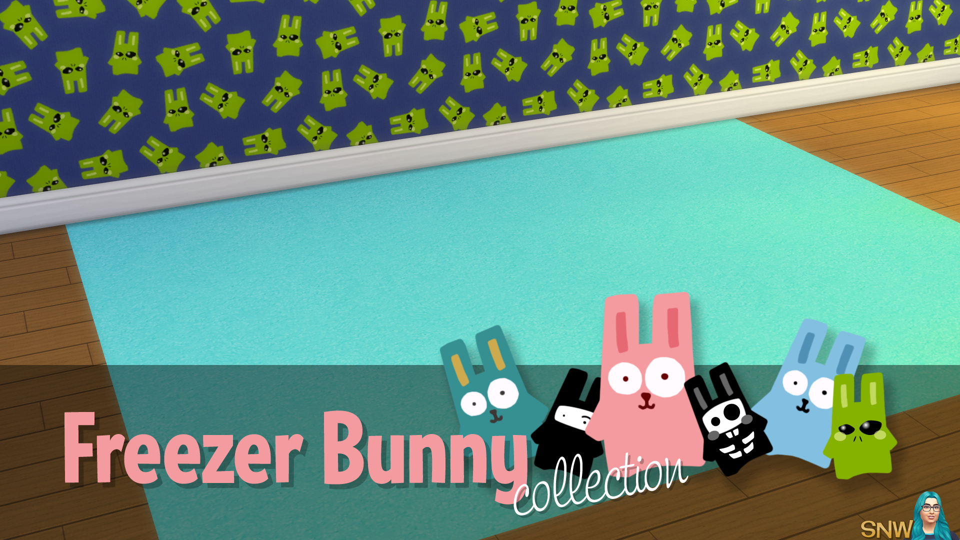 Freezer Bunny Collectie: Vloerbedekking | SNW | MySimsNetwerk.com